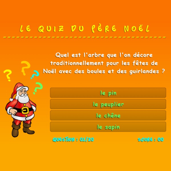 Le Quiz du Père Noël - Vive-Noel.com